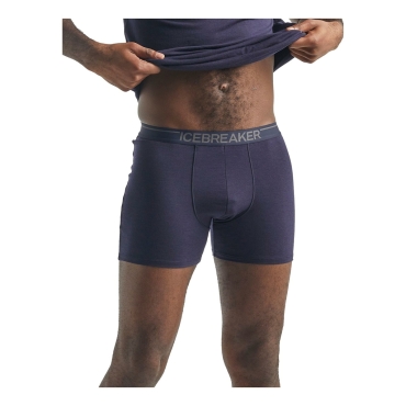 Ice breaker anatomica s bleu marine : boxer modèle homme