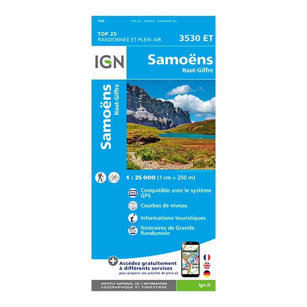 Carte gps rando top 25 - samoëns haut giffre cap diffusion ${price}